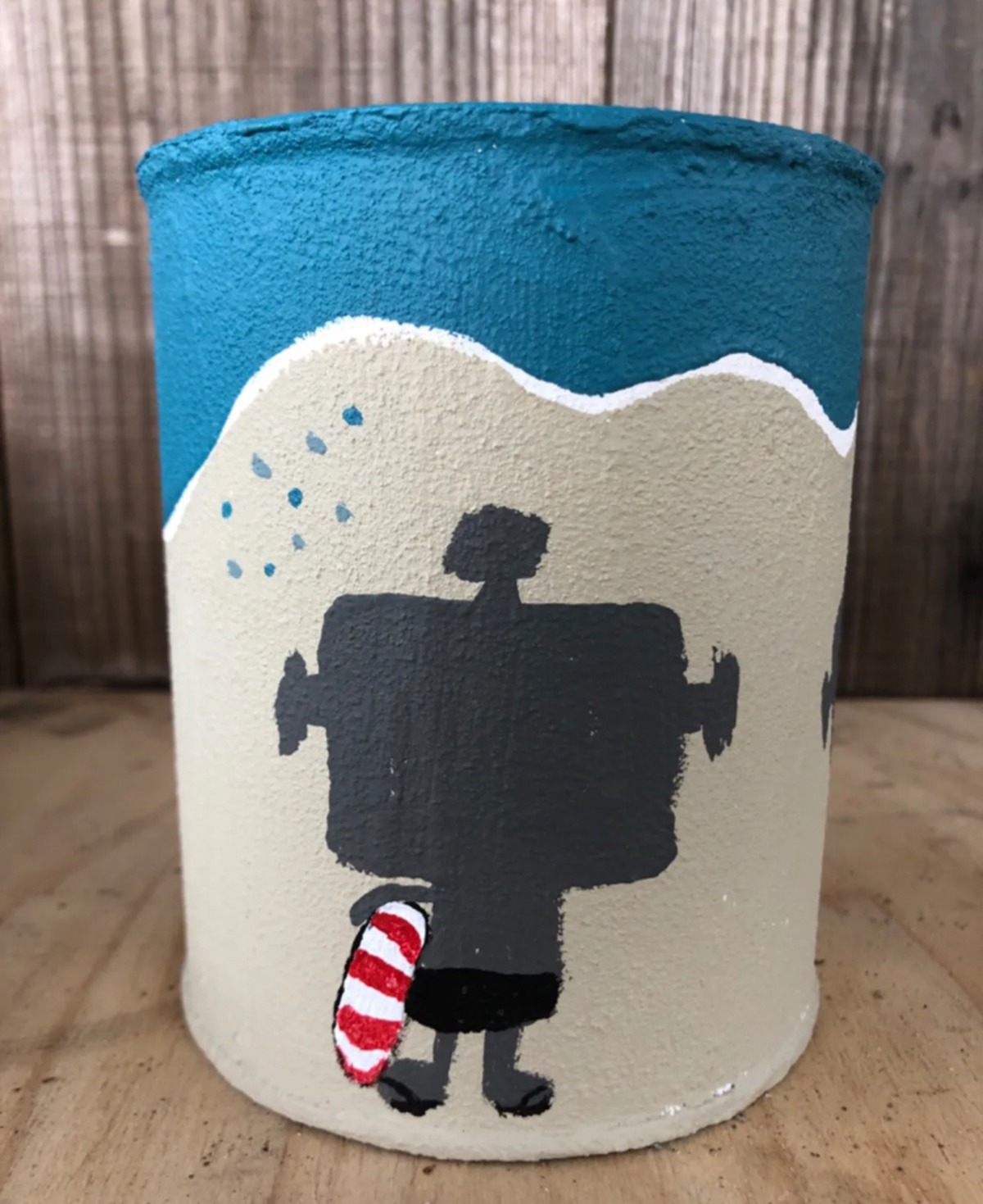 リメ缶 ロボ＆海 | check no haco