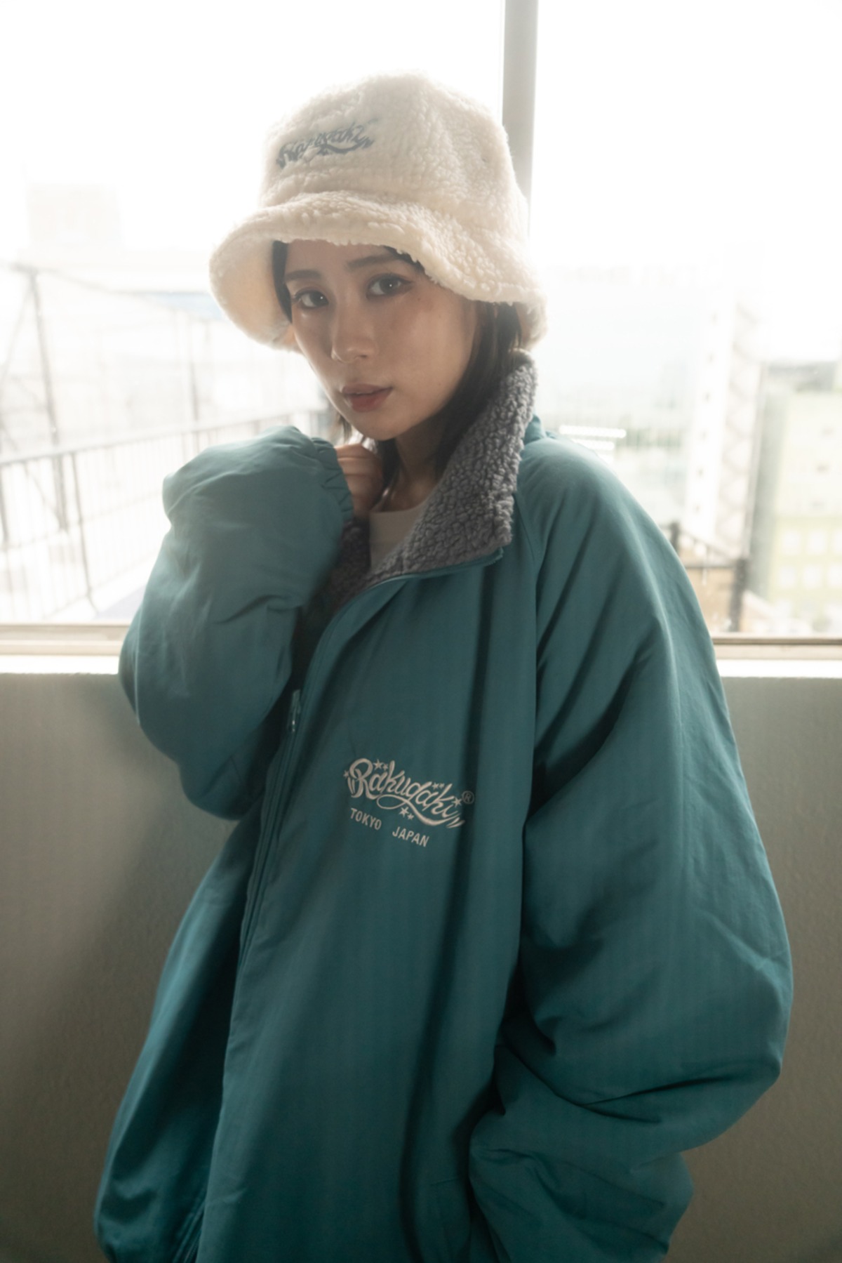 Boa Reversible Jaket TURQUOISE | RAKUGAKI ONLINE STORE