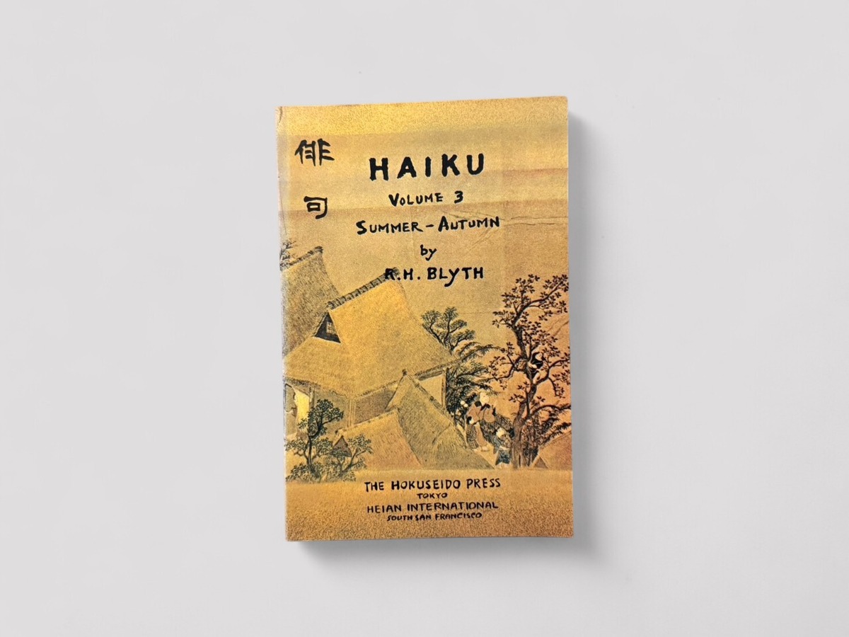 【SJ779】【PAPERBACK EDITION】Haiku, Volume 3: Summer–Autumn(1986) /R. H ...