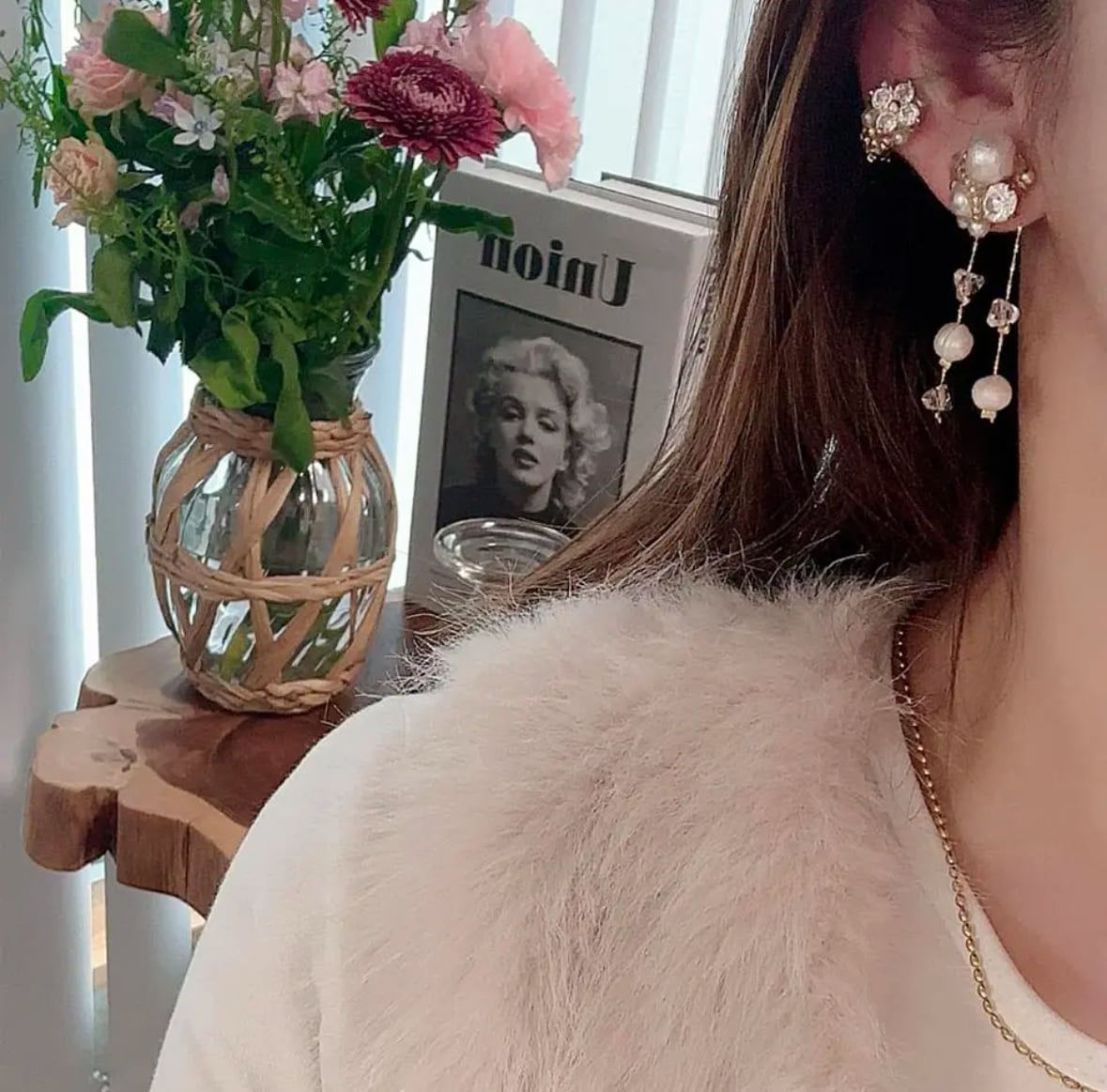 淡水揺れるビジューデザイン | hapihapi accessory（ハピハピ）