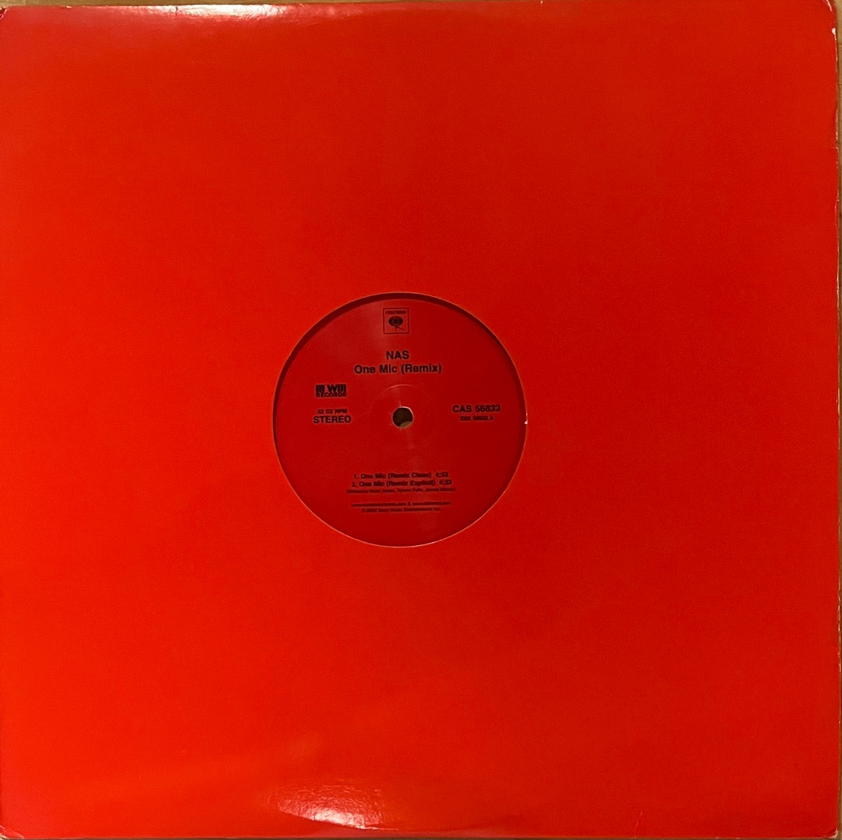 Nas – One Mic (Remix) (12") | oleo Records