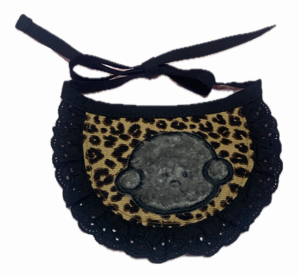 【即納】《JUMINE》MONG GU BIB HOPI BLACK | dog&cat jmmmr