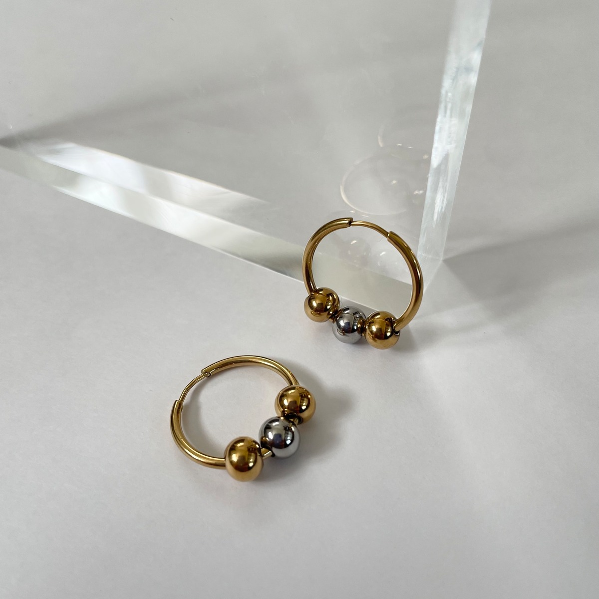 ball pierce ステンレスピアス | Showkey