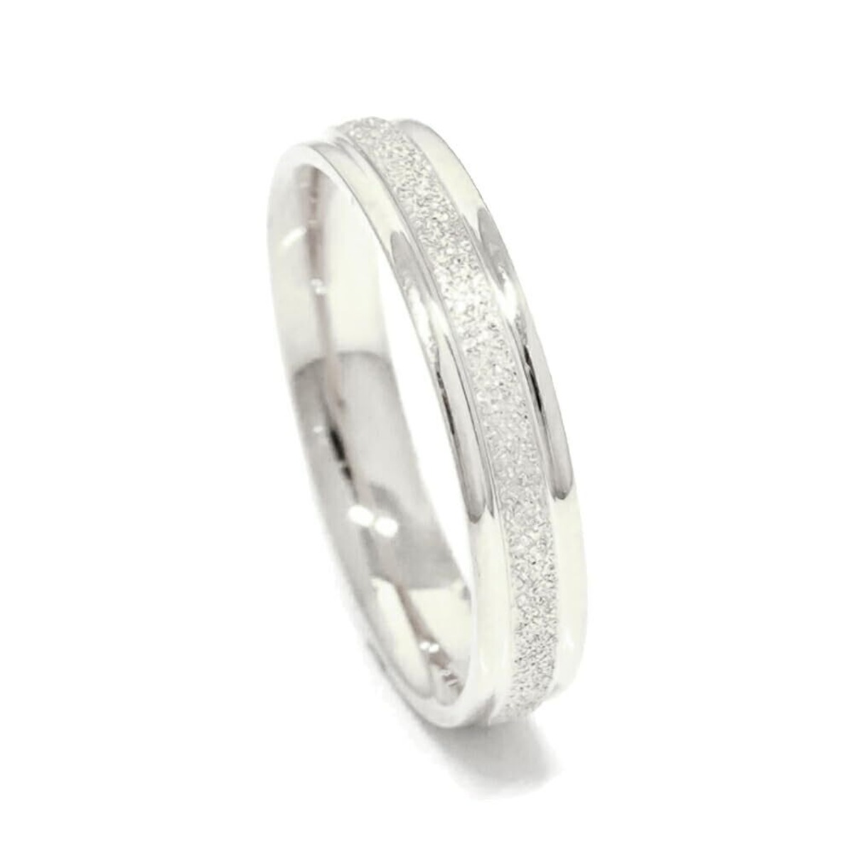 [mico.lor] ステンレス リング (92) 砂目 指輪 レディース 銀色 女性 サージカルステンレス製 316L 銀色 シルバー | FJ即配ストア