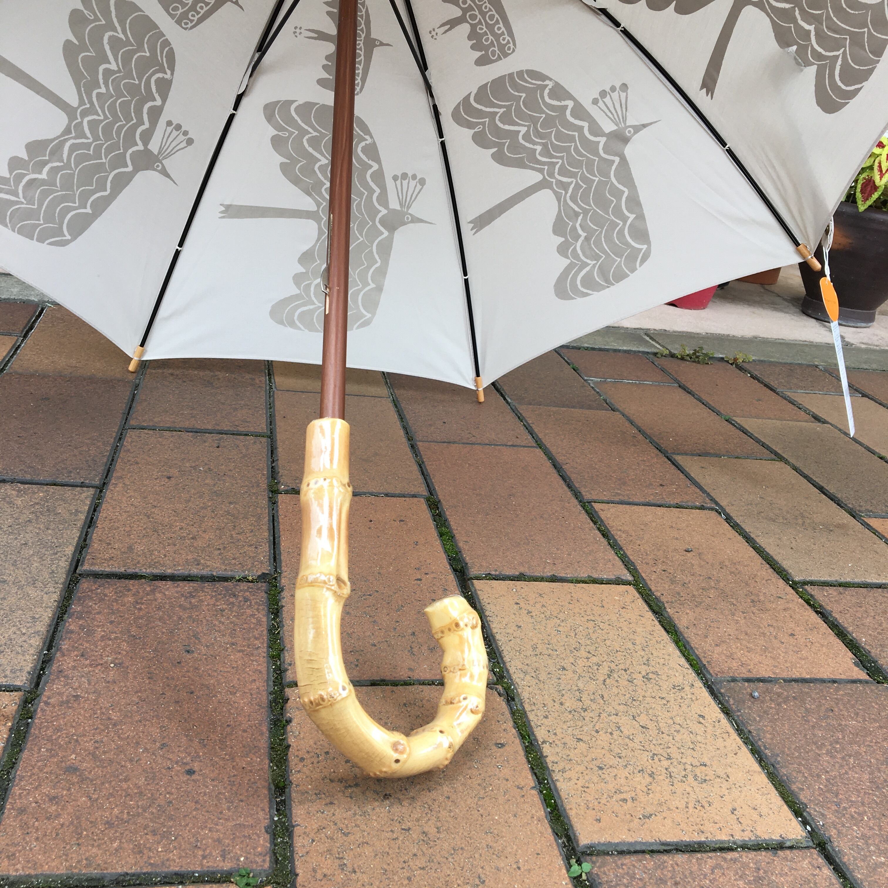 「392」日傘 鳥柄 | twobees