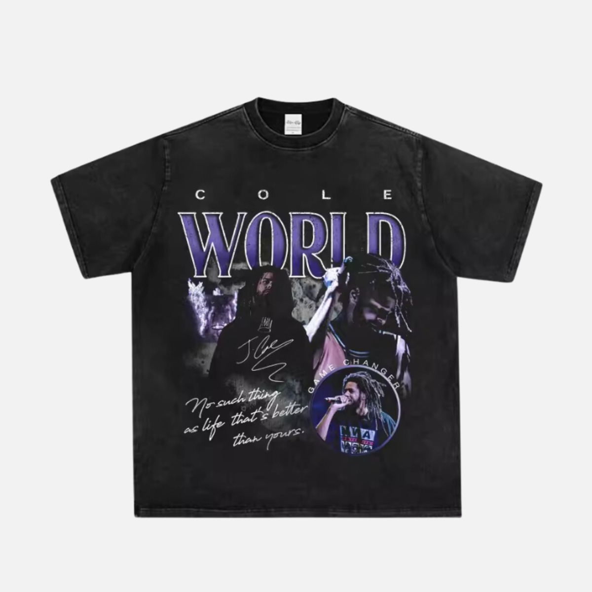 【FLEX0446】Juice Wrld Vintage Finished Tee | FLEX MADE | フレックスメイド