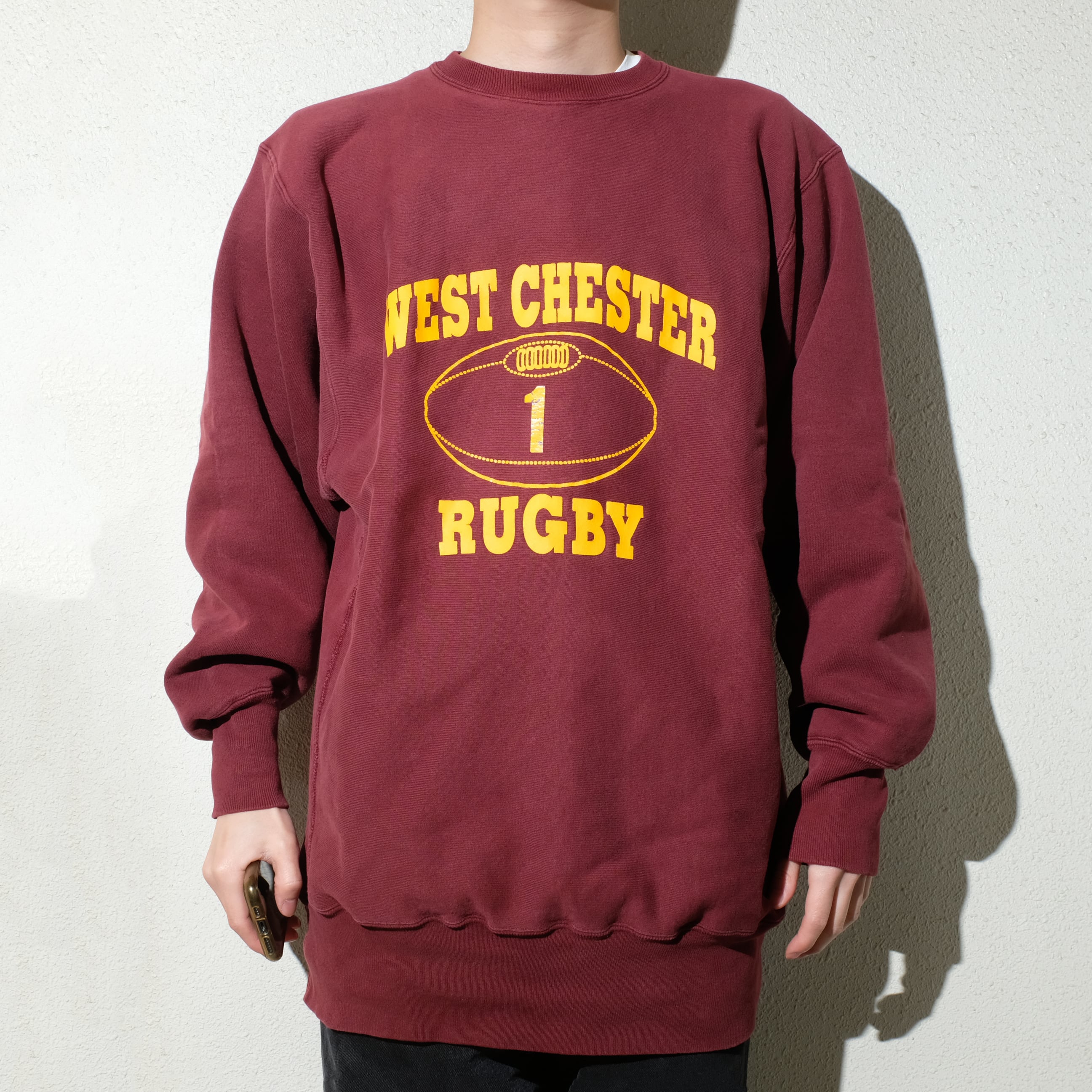 90's~ Champion reverse weave "west Chester rugby" size XXL | Pay ID