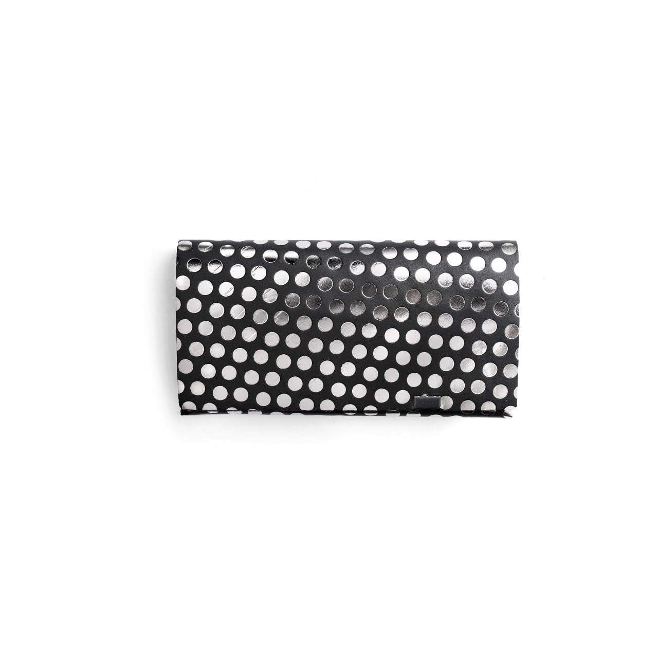 PolkaDot ロングウォレット ブラック×シルバードット | 所作 Shosa PolkaDot ロングウォレット ブラック×シルバードット | 所作 Shosa