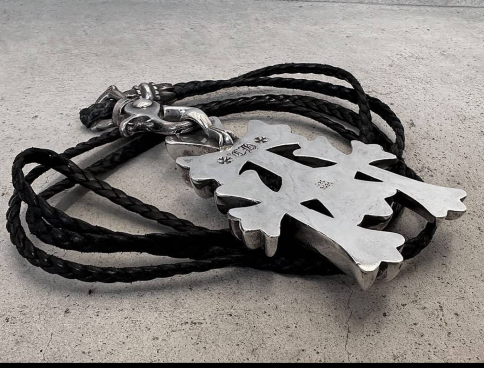 CHROME HEARTS クロムハーツ ランヤード XL トリプルクロス CHROME HEARTS クロムハーツ ランヤード XL トリプルクロス