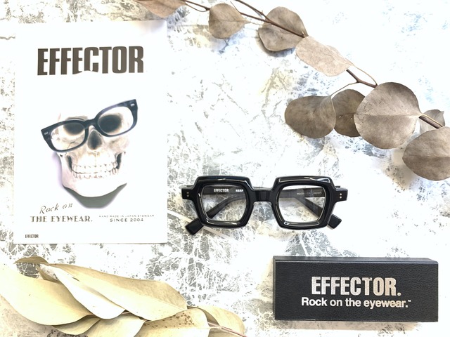 EFFECTOR HARP/BK | メガネ工房 BASE店