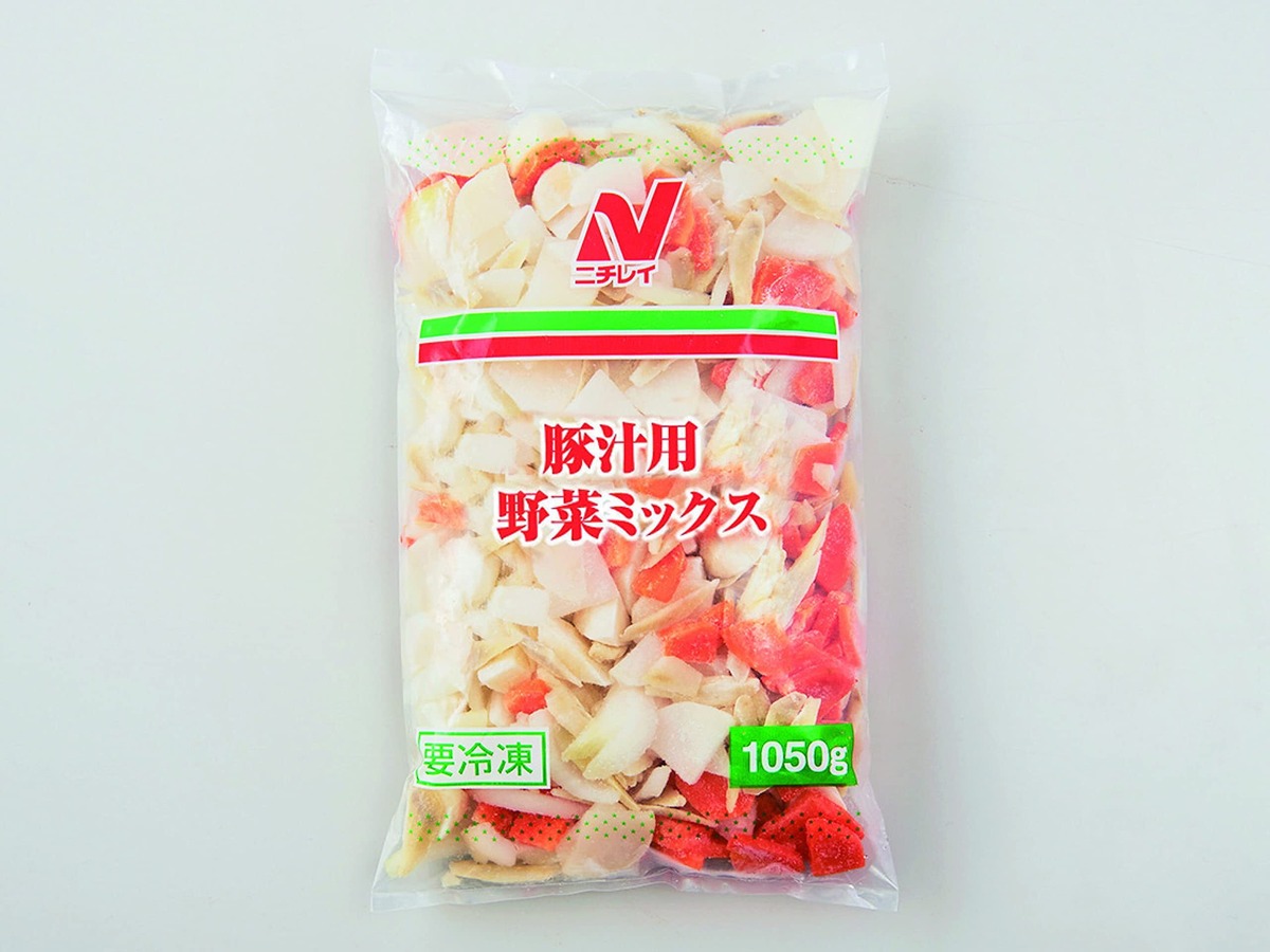 [冷凍]ニチレイ 豚汁用野菜ミックス 1050g ×5袋 | loop0707