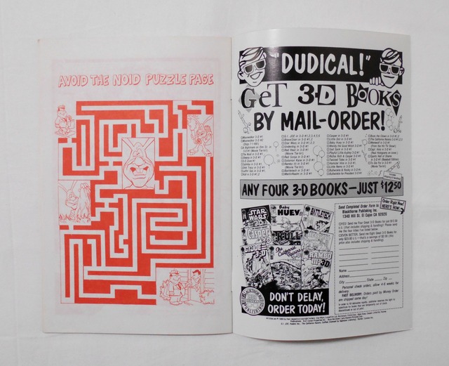 【ノイド/ドミノ・ピザ THE NOID in 3-D】#2 BLACKTHORNE ＜1989年＞ アメコミ アメリカンコミック ...