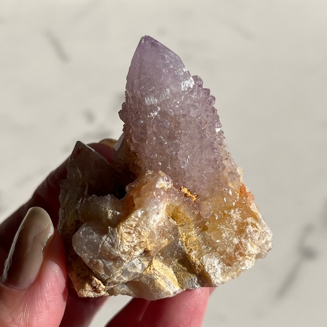 ラベンダーカクタスクォーツ② lavender cactus quartz 天然石・鉱物 | kumuk