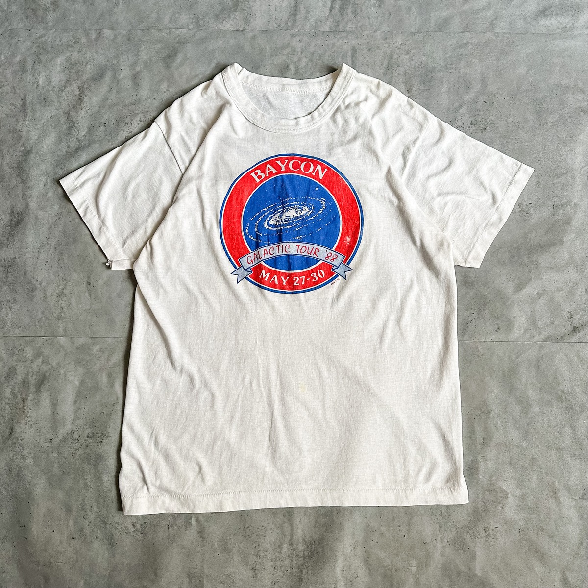 1980's "BAYCON" white tour tee | cou cou used select shop