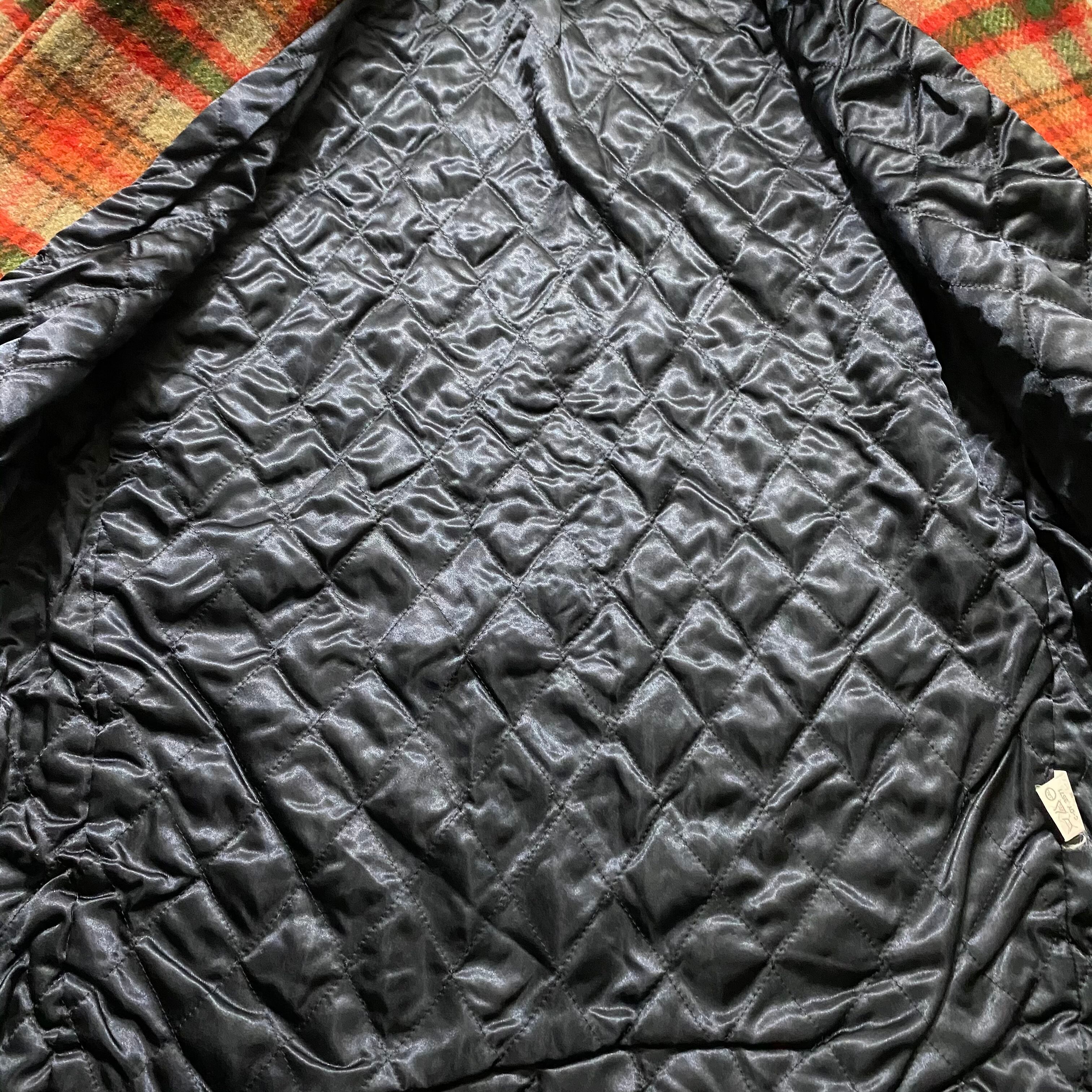 vintage KENZO JEANS check pattern padding ranch jacket | NOIR ONLINE