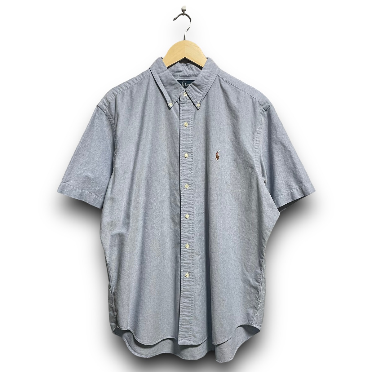 【XL】POLO Ralph Lauren ポロ ラルフローレン 刺繍ロゴ ブランドロゴ ワンポイントロゴ シャツ 半袖シャツ | 古着屋 ...