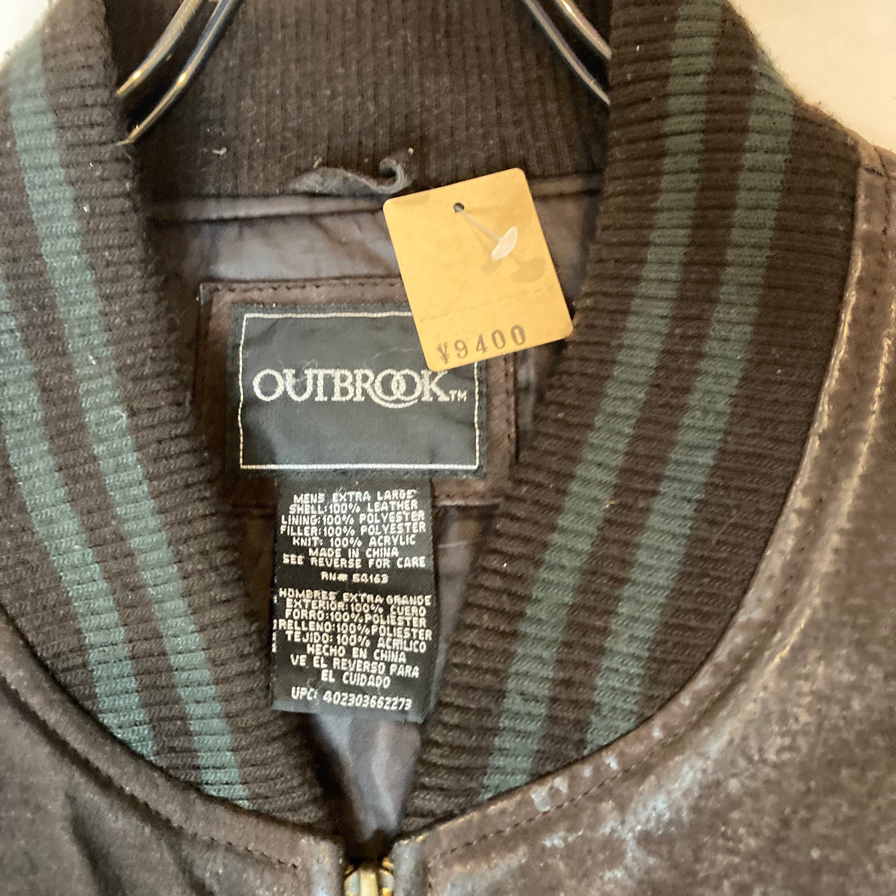 OUTBROOK レザージャケット L ポリエステル100% | 古着屋OLDGREEN