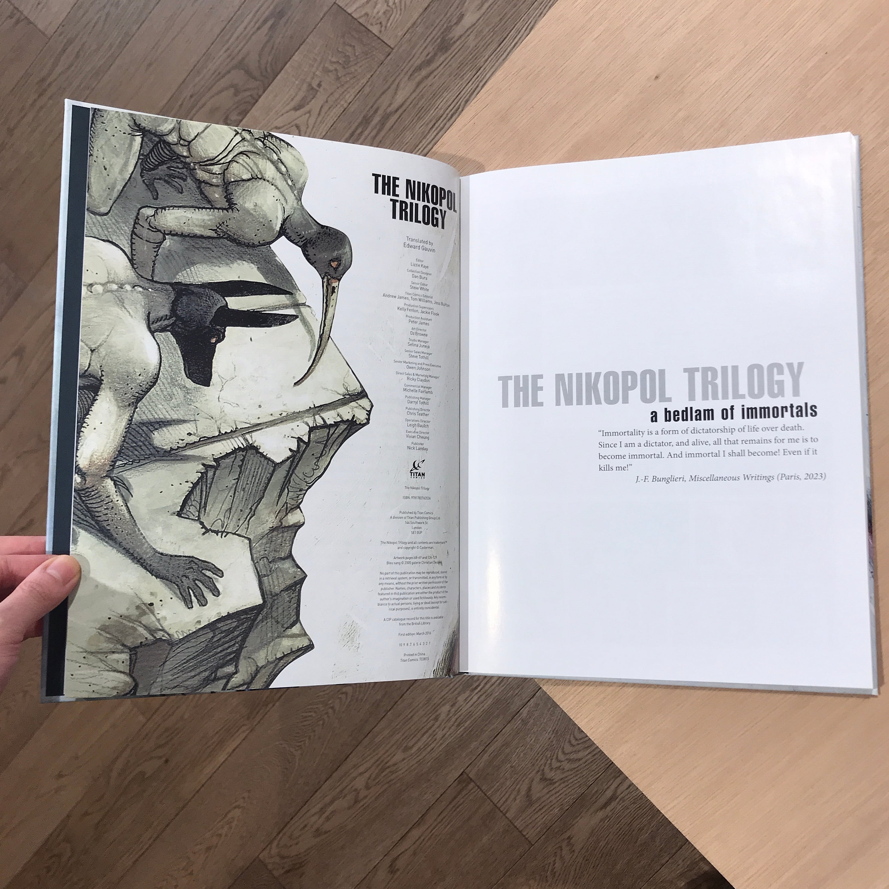 The Nikopol Trilogy / Enki Bilal | 百年