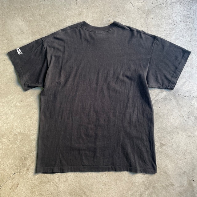 90年代 adidas アディダス バイエルンミュンヘン サッカー プリントTシャツ メンズL 古着 90s UEFA CUP ヴィンテージ ...