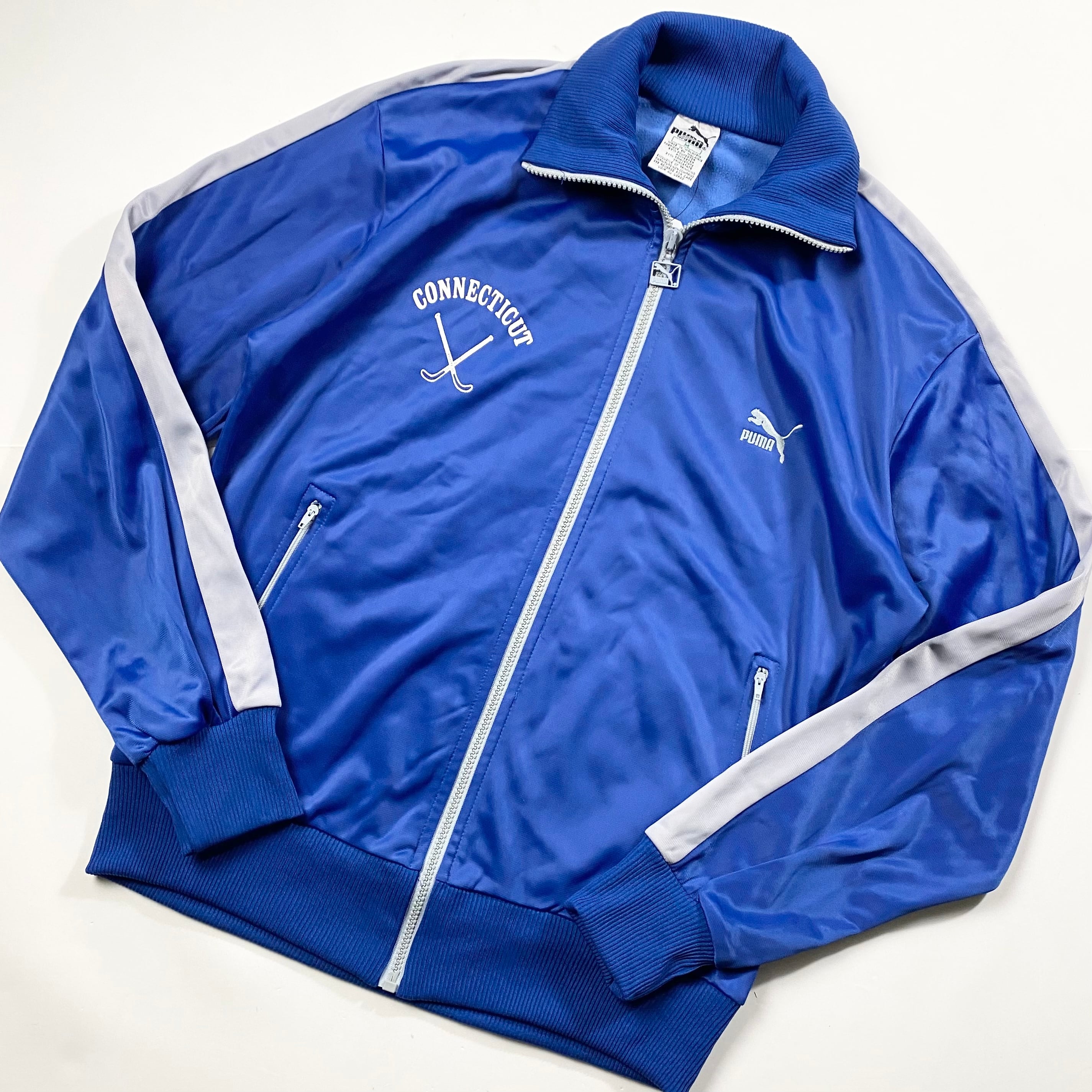 vintage 1980’s PUMA back print track jacket | Pay ID