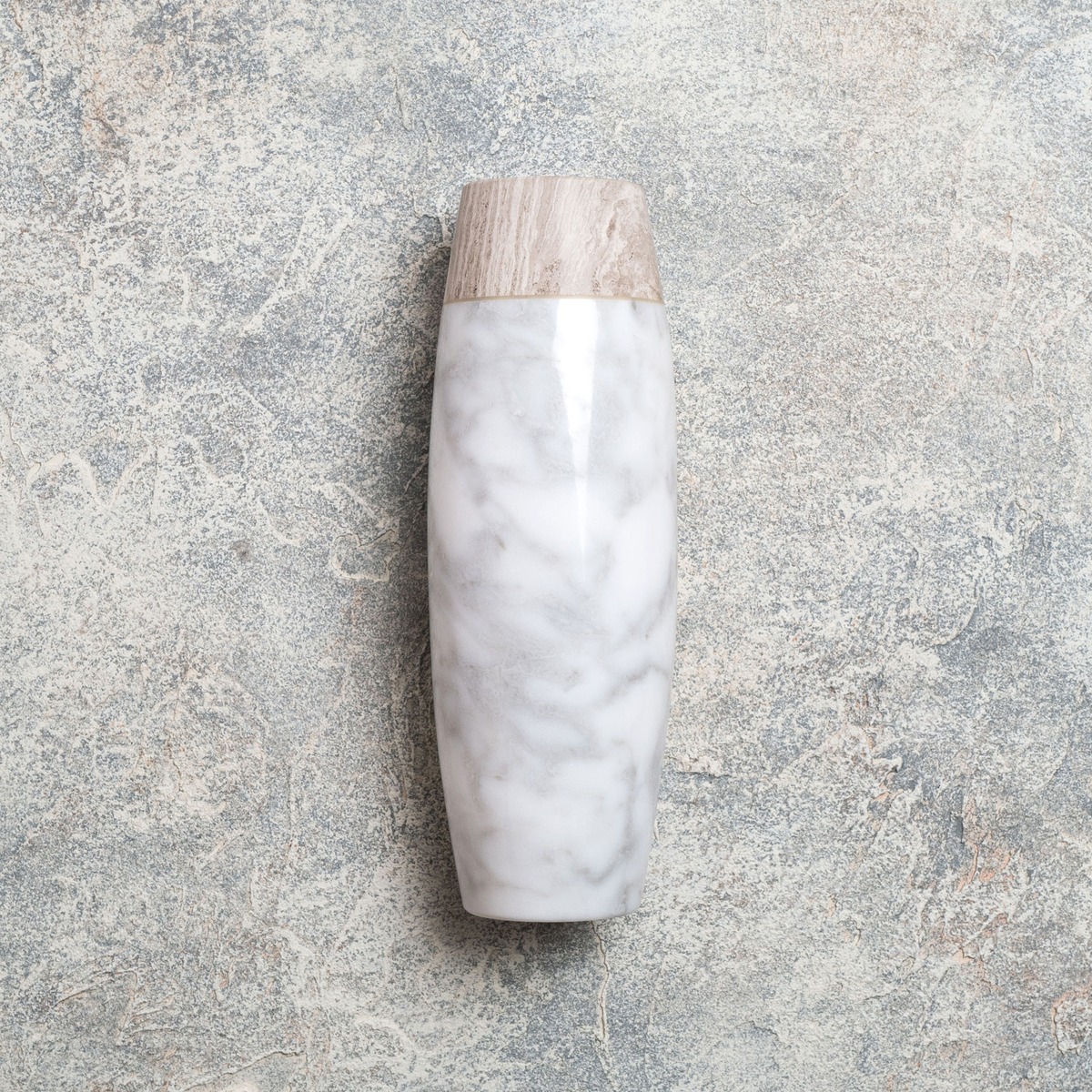 MARBLE BICOLOR VASE | TOME HOME