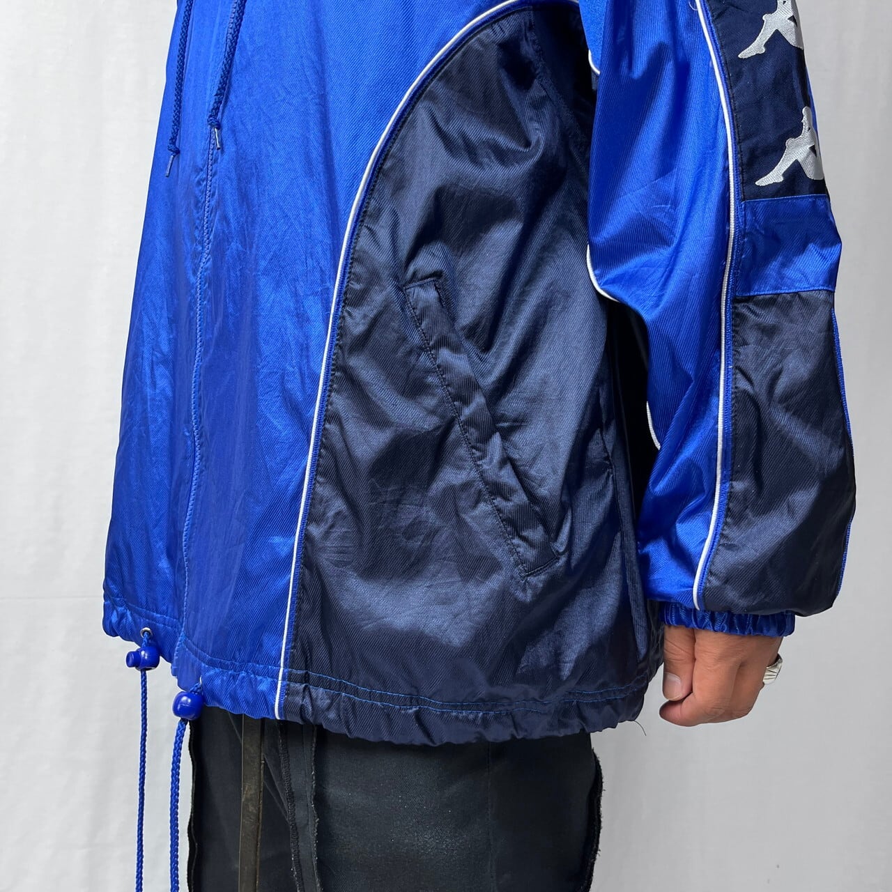 90〜00年代 KAPPA カッパ FC PORTO FCポルト ナイロントラックジャケット メンズXL相当 古着 90s 00s ビンテージ ...