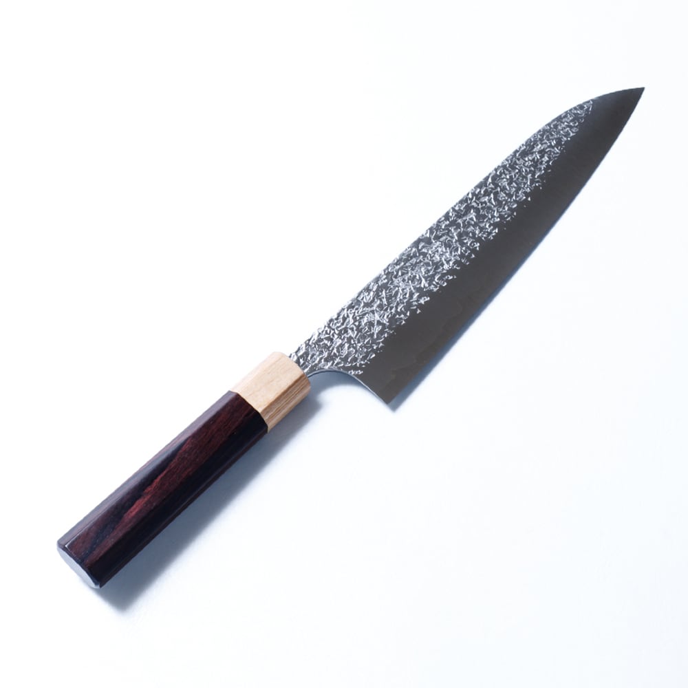 黒崎優・牛刀「雫」24cm | 職人包丁商店・刃屋 黒崎優・牛刀「雫」24cm | 職人包丁商店・刃屋