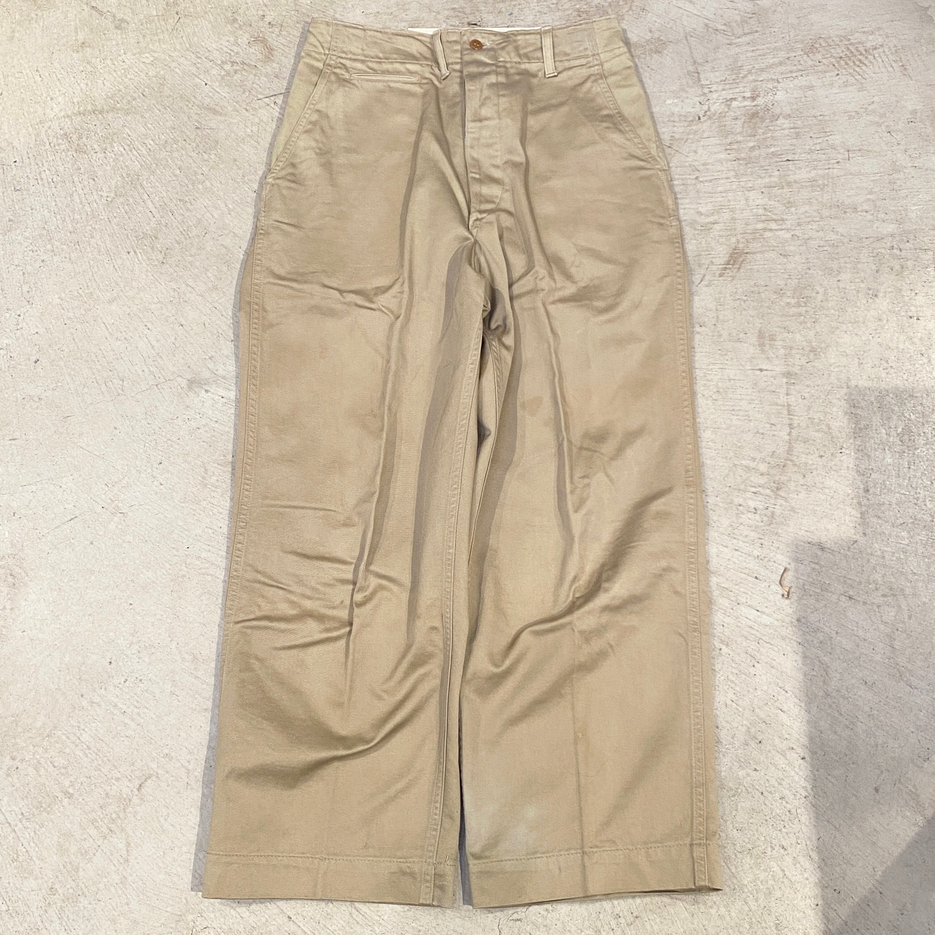1950s US ARMY CHINO PANT | safarionline