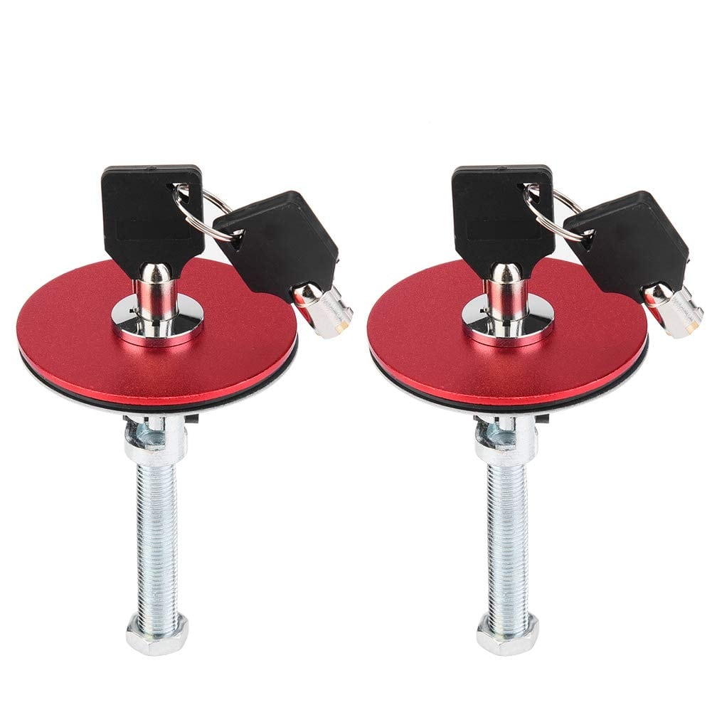 Acouto Car Hood Lock Pin Aluminium Alloy Universal Engine Hood Lock ...