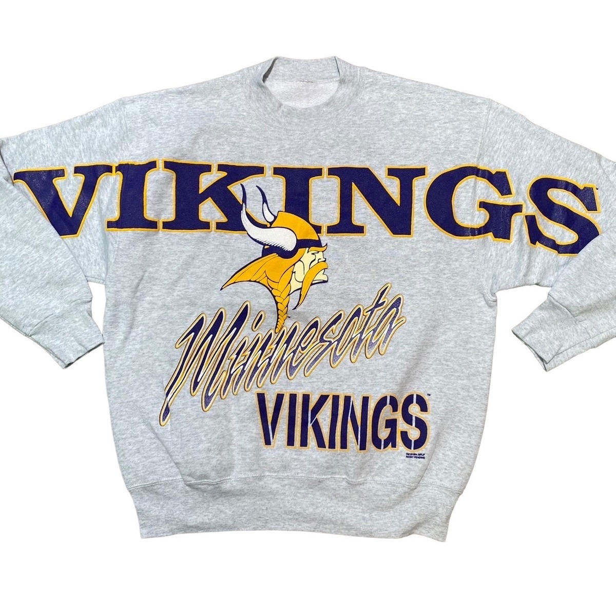 VINTAGE 90S NFL MINNESOTA VIKINGS SWEATSHIRT | C H I L L