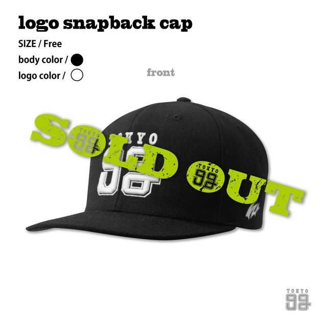 9g snapback cap / ブラック | TOKYO 9g