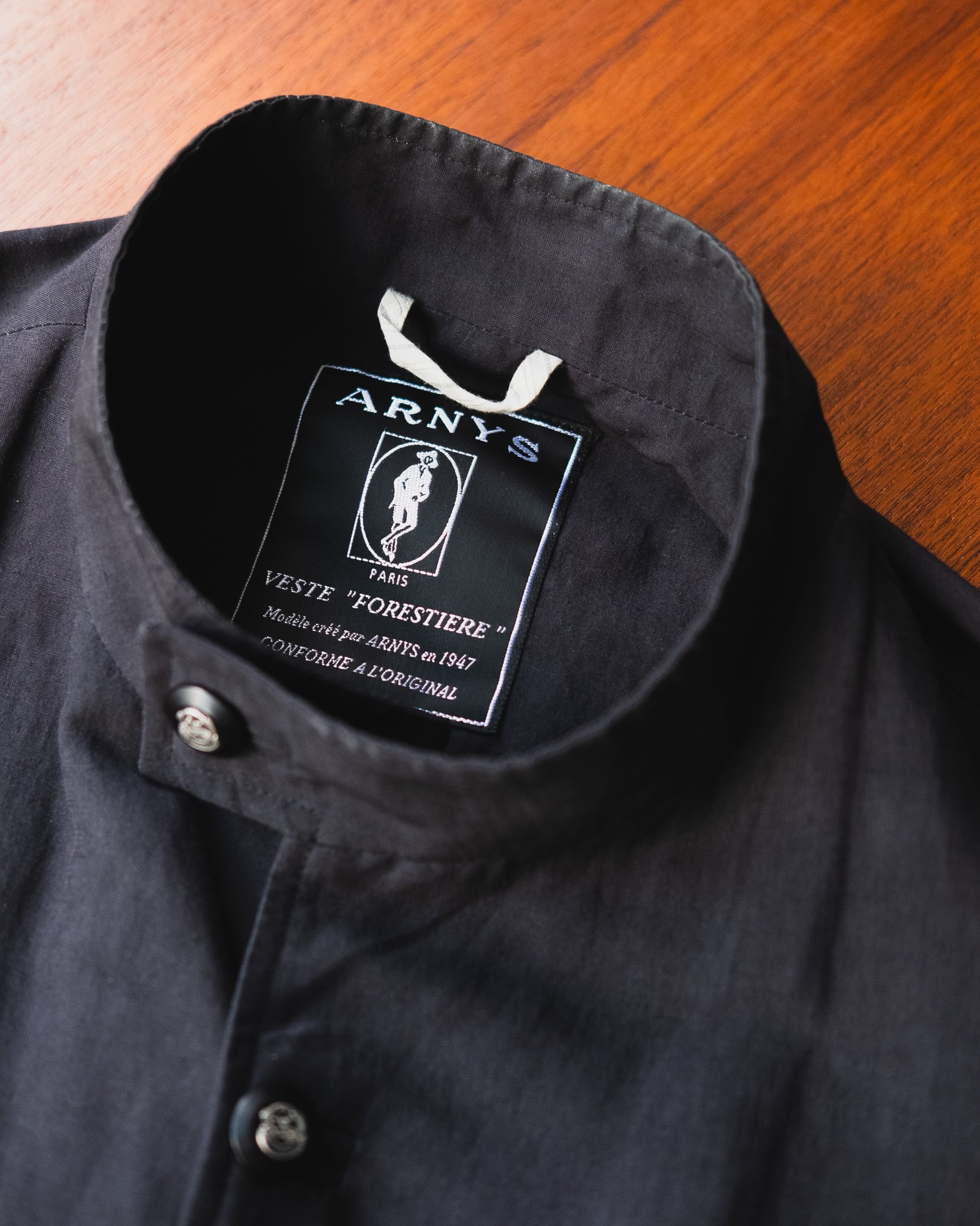 [~90's] "ARNYS PARIS" Linen Silk Forestiere Jacket | recollection vintage