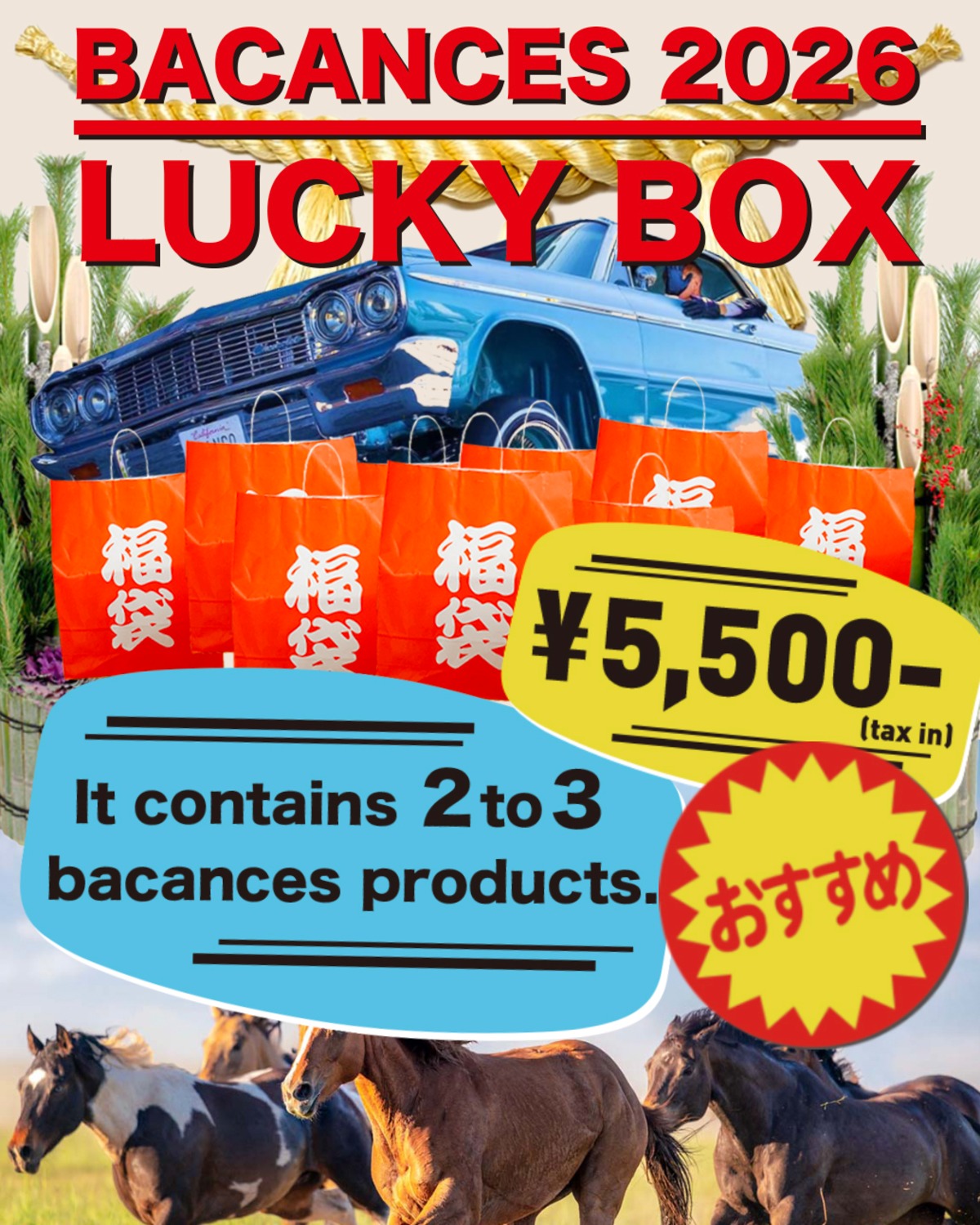 2026 GO! GO! LUCKY BOX | bacances