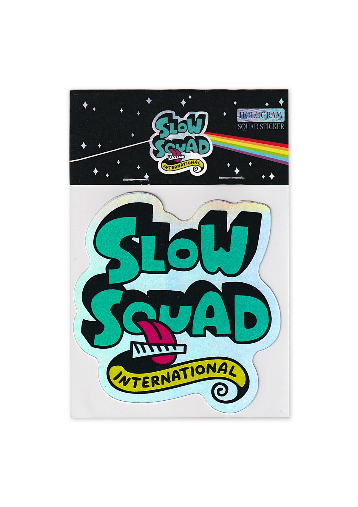 Slow Squad International "Hologram Squad Sticker" | MESS CRIB TOKYO ...