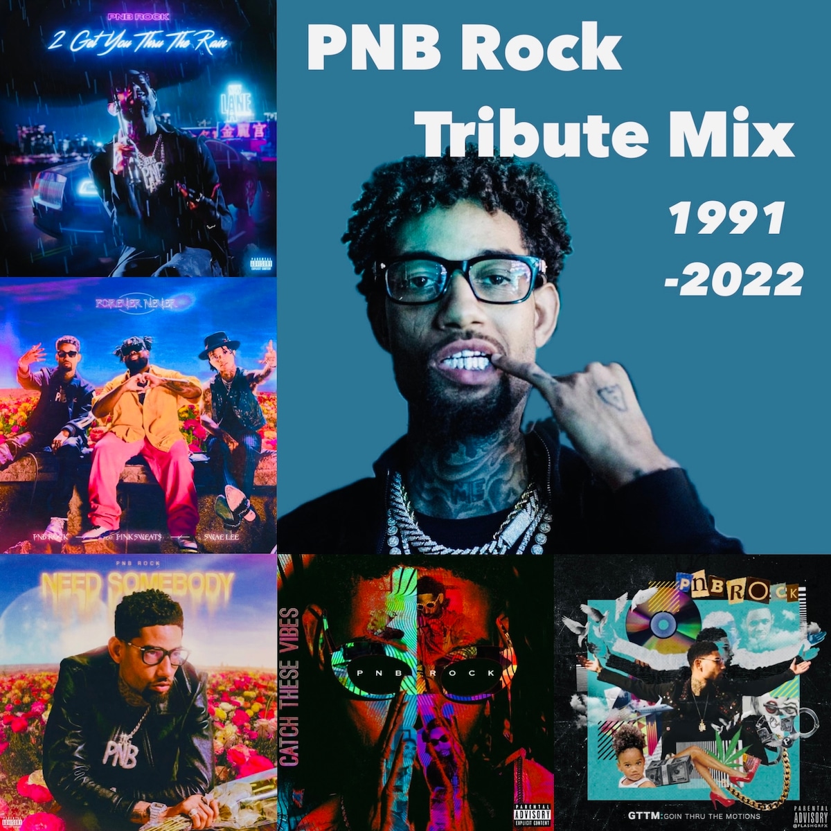 PnB Rock Tribute MIX | DJSWAN MIX SHOP