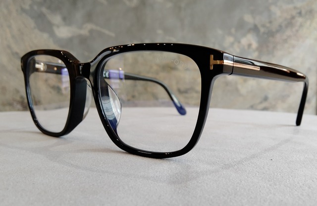 TOM FORD EYEWEAR(トムフォード)「TF5818-F-B/ECO/001」BLACK//アジアンフィット | メガネ・サングラス ...