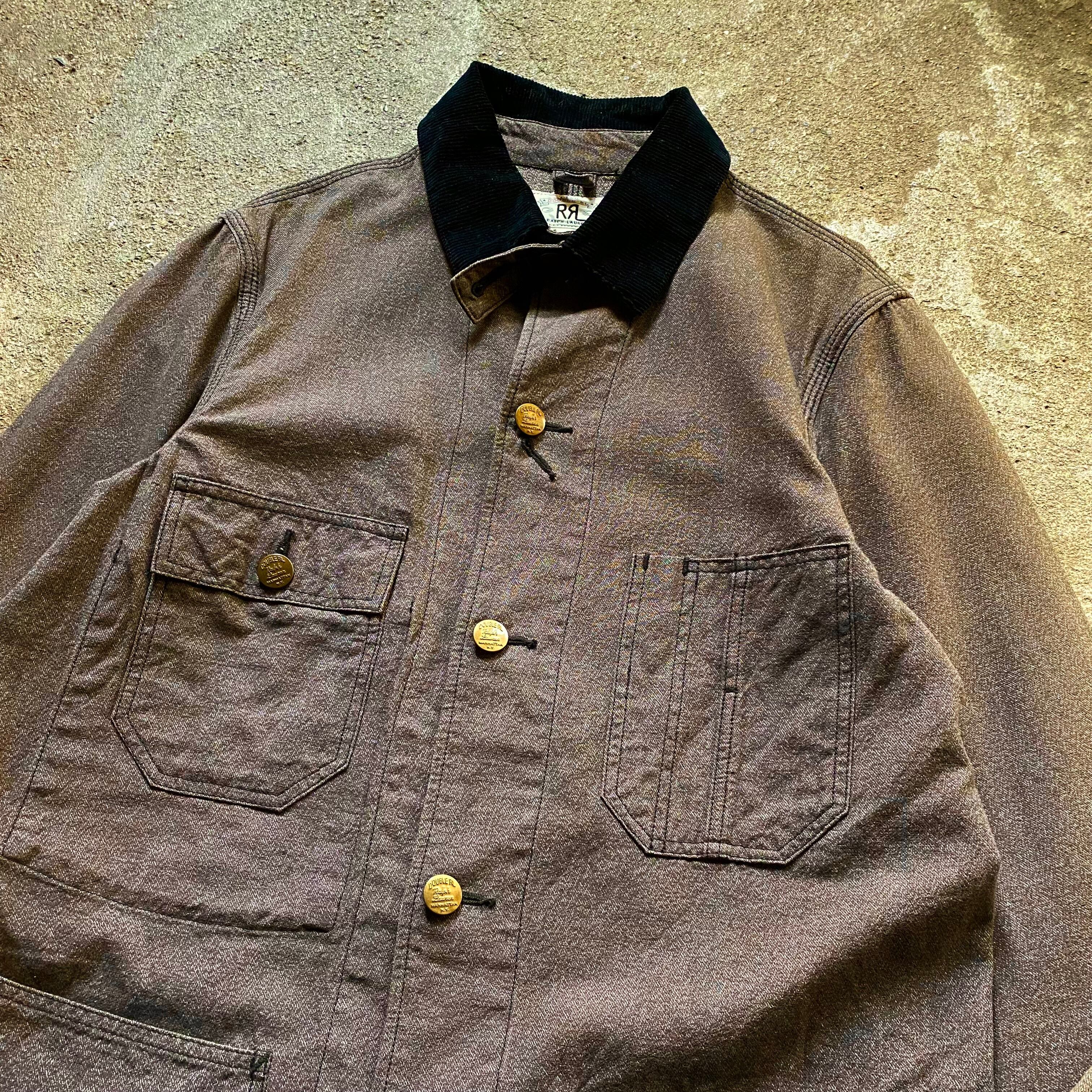 RRL change button COVERALL カバーオール | ROW used clothing