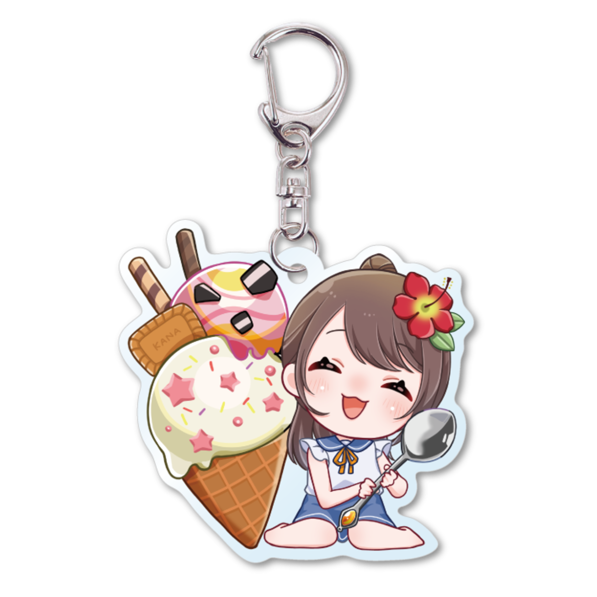 【kana】アクリルキーホルダー | Choco＊Jam SHOP