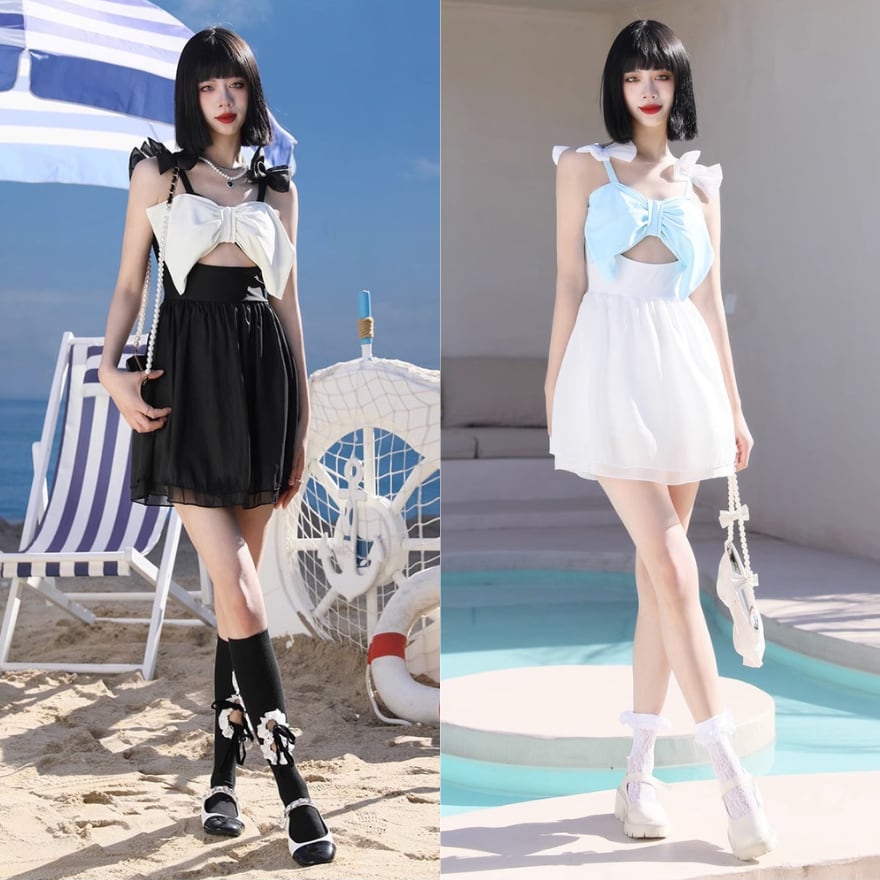 ロリータファッション通販 SEASONZ 可愛い 水着 黒 大人 ロリータファッション通販 SEASONZ 可愛い 水着 黒 大人