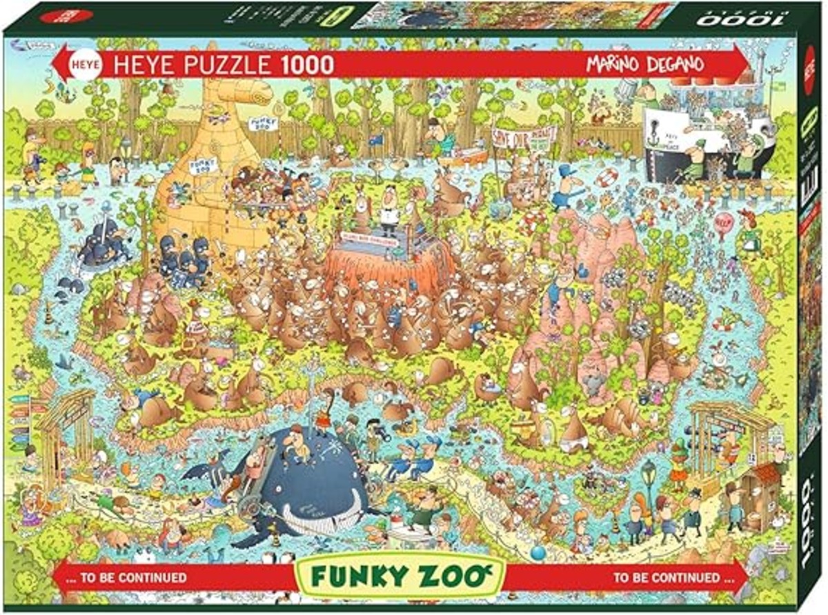 1000ピース HEYE Puzzle・ヘイパズル 29870 Marino Degano : Funky Zoo, Australian ...