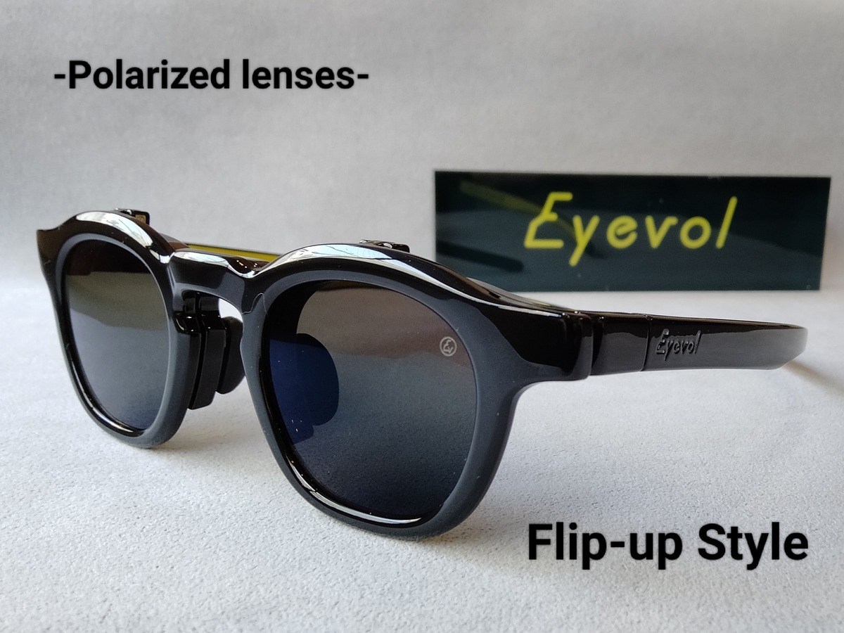 Eyevol（アイヴォル）FLIP UP「ALO」BK-LY-PL-BK PL（偏光レンズ） | メガネ・サングラス専門店 u.i.c. FRAMES boutique （ユイック）眼鏡店