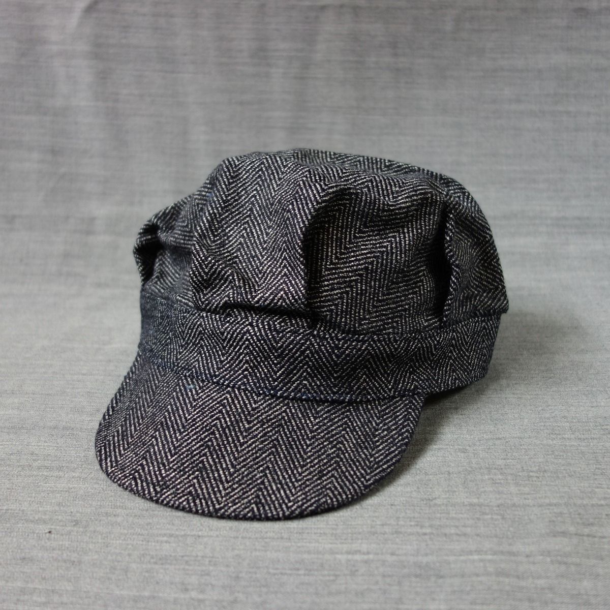 herringbone bakers cap | ATELIER GARDENIA