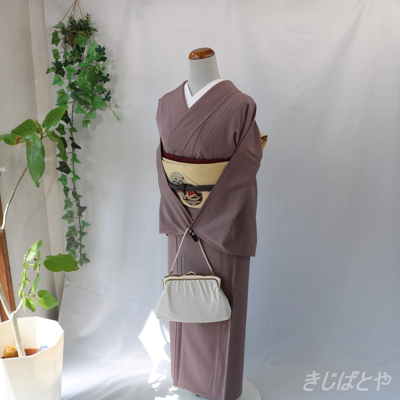 正絹 格子の江戸小紋 単衣 | きじばとや 正絹 格子の江戸小紋 単衣 | きじばとや