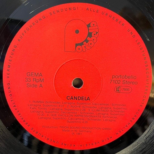 Candela "Salsa" LP | EAD RECORD
