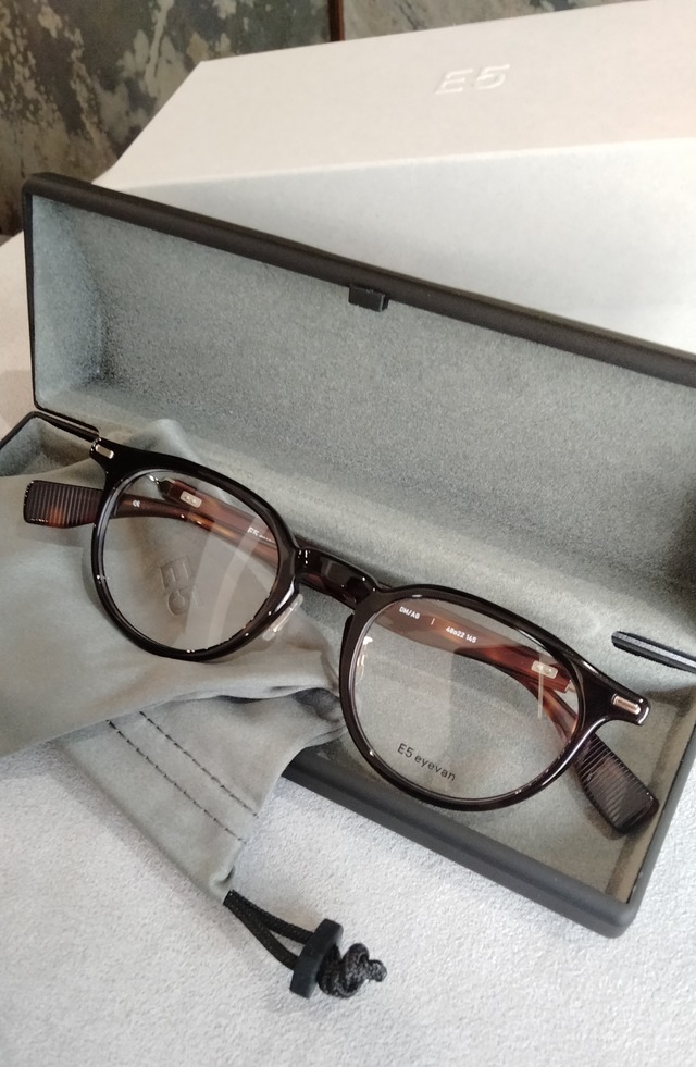 E5 eyevan (イーファイブ アイヴァン) 「p7-DM/AG」 | メガネ・サングラス専門店 u.i.c. FRAMES ...
