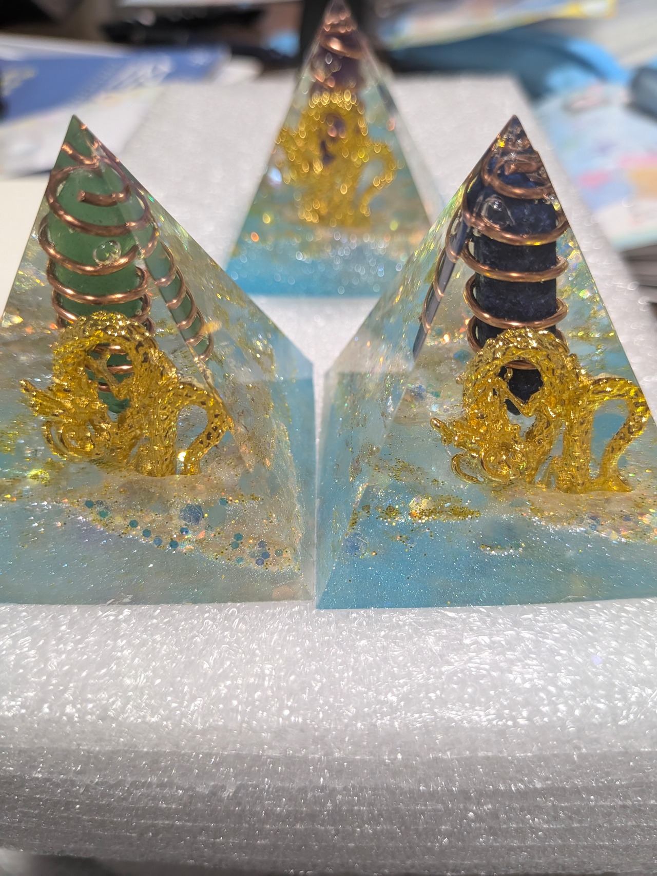 （3種）金龍守護オルゴナイト | わくわくAngel