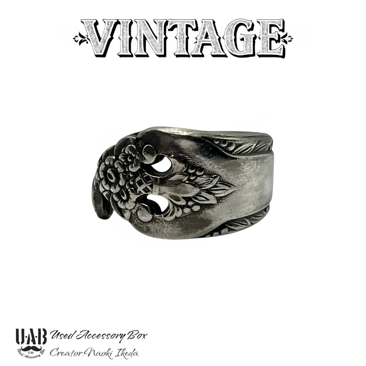 [SPOON RING]《サイズ：20号》スプーンリング W0011 | uabaccessory