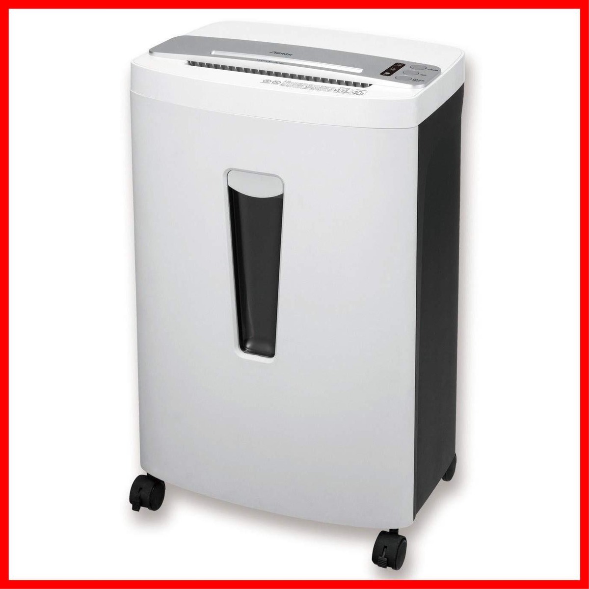 【在庫処分】アスカ シュレッダー 業務用 S68DM 細断枚数17枚 クロスカット 連続使用40分 厚紙対応 CD/DVD/カード対応 ホチキス対応 オートクリーニング機能 ダストボックス大 ...