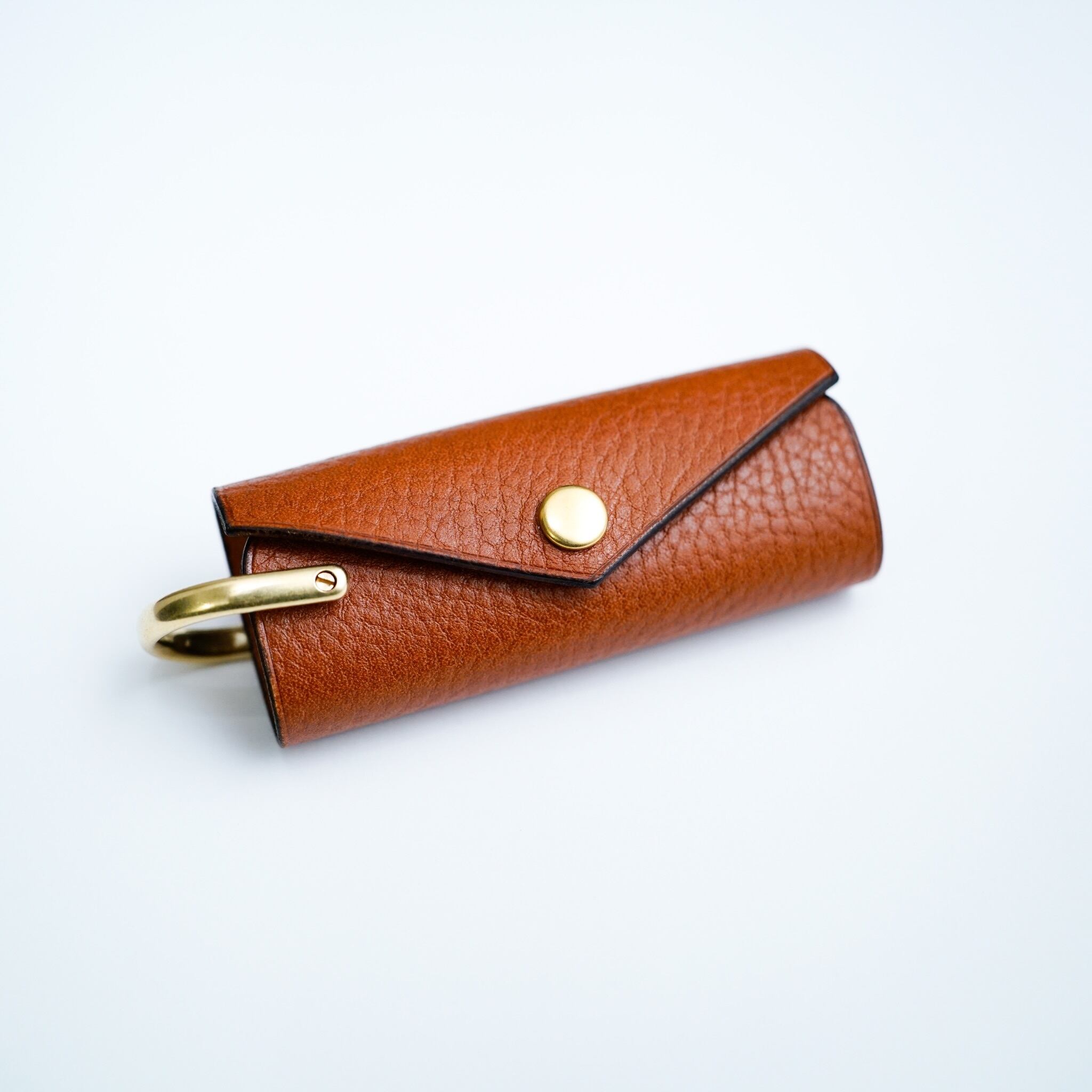 COMPACT SLIM KEY CASE Brown | Pay ID