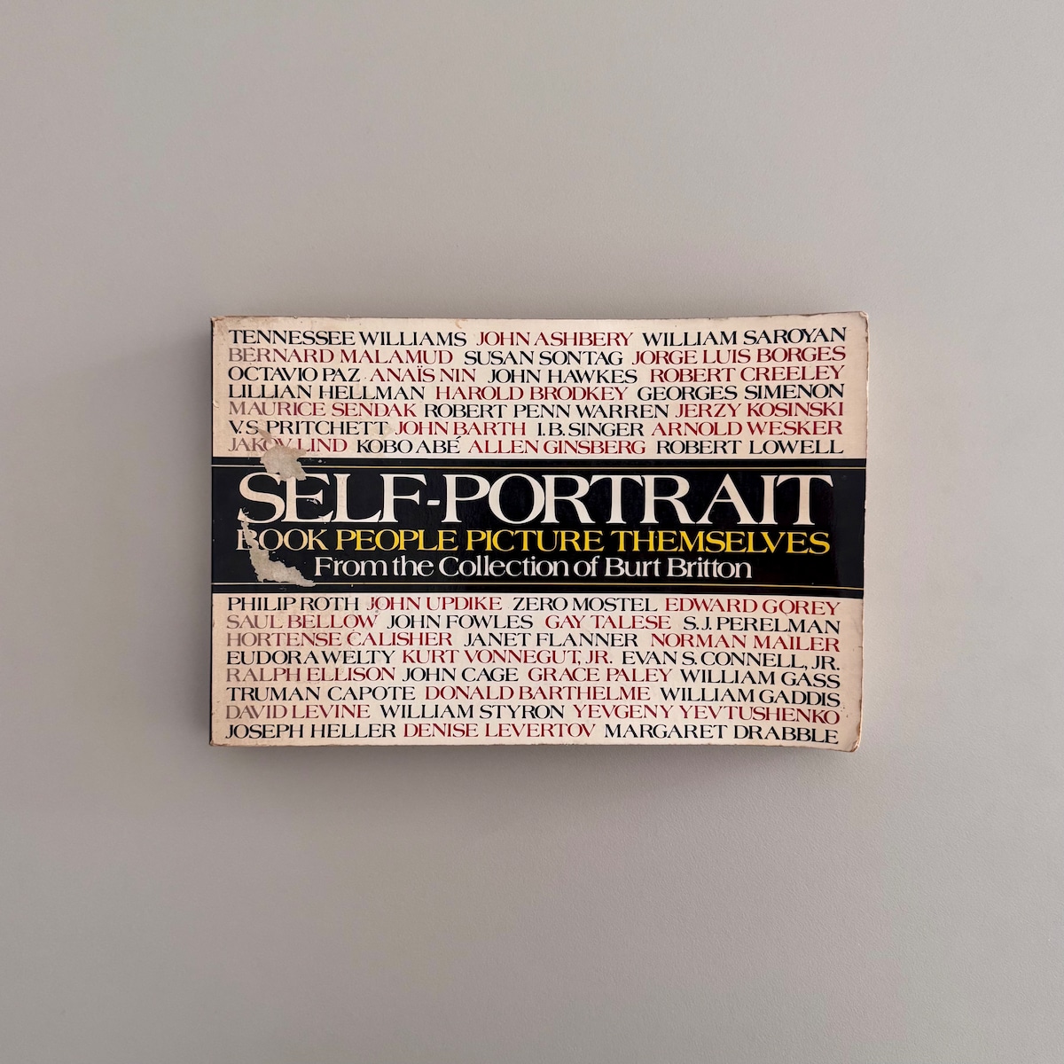 Self-Portrait Book People Picture | crumfactory